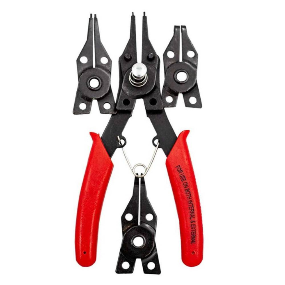 ROK 65200 Snap Ring Pliers- 4 Heads – Leo Tools Ltd.