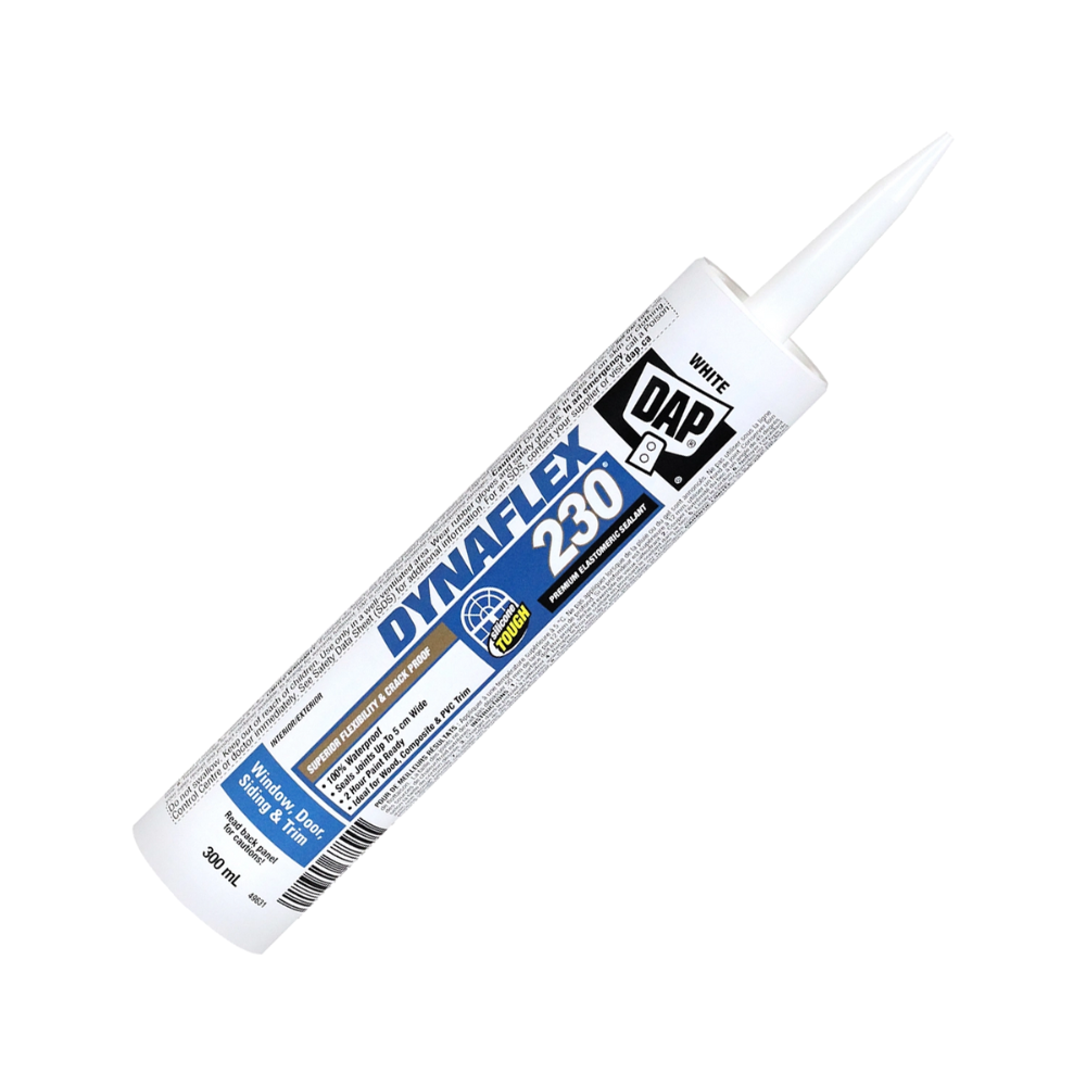 DAP Dynaflex 230 100% Waterproof Elastomeric Sealant – Leo Tools Ltd.